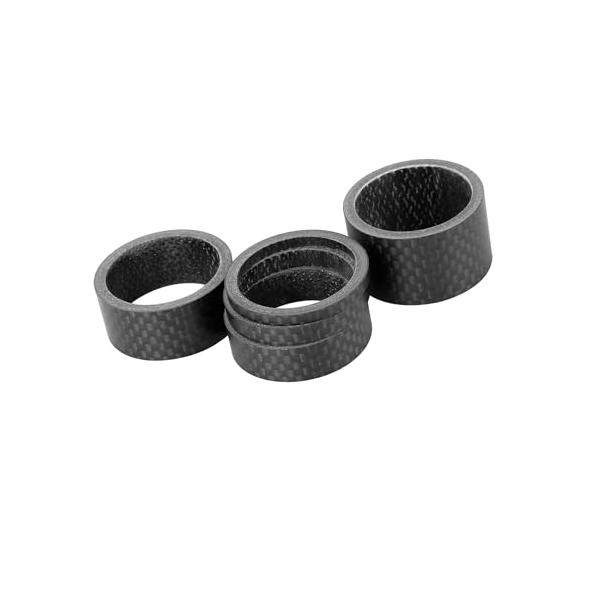 マルチサイズ選択 このパッケージには5つの異なるサイズが含まれており、3 mm(1個)、5mm(1個)、10mm(1個)、15mm(1個)、20mm(1個)、小さなサイズのスペーサーヘッドセットはより正確な高さ調整を可能にします。 素材 自...