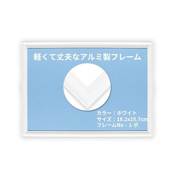 パズル対応サイズ：25.7*18.2cm(1-ボ)軽くて丈夫なアルミ素材を使用パズルが色褪せにくいUVカット採用(透明カバー付)工具不要。壁掛けに便利な紐付き。集めてビバリー商品と交換できるファンサービス券付きおもちゃ:パズル:パズルフレーム・額