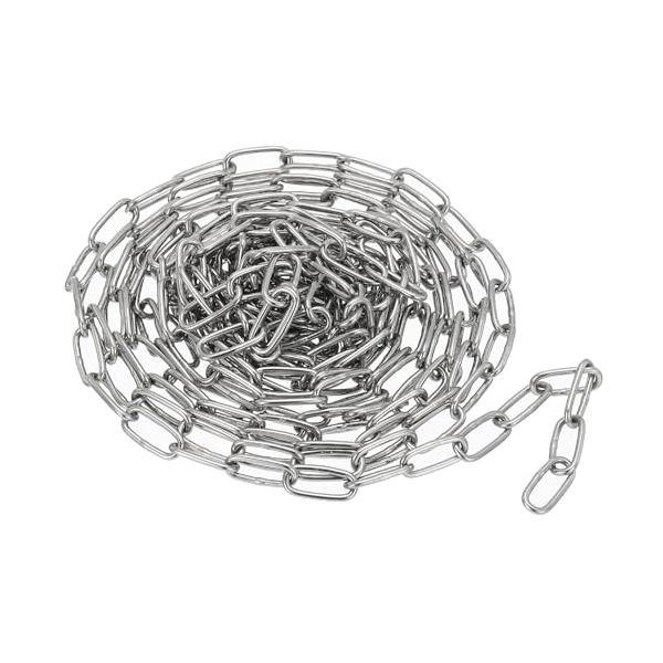 材質：304ステンレス鋼、チェーンリンクの長さ:3 M、チェーンの厚さ:1.5 mm、外径サイズ:7x15 mm(L*W)、パッキングリスト:1 x 吊り下げチェーン利点: 1. 当社のチェーンは高級304ステンレス鋼で作られており、表面が...