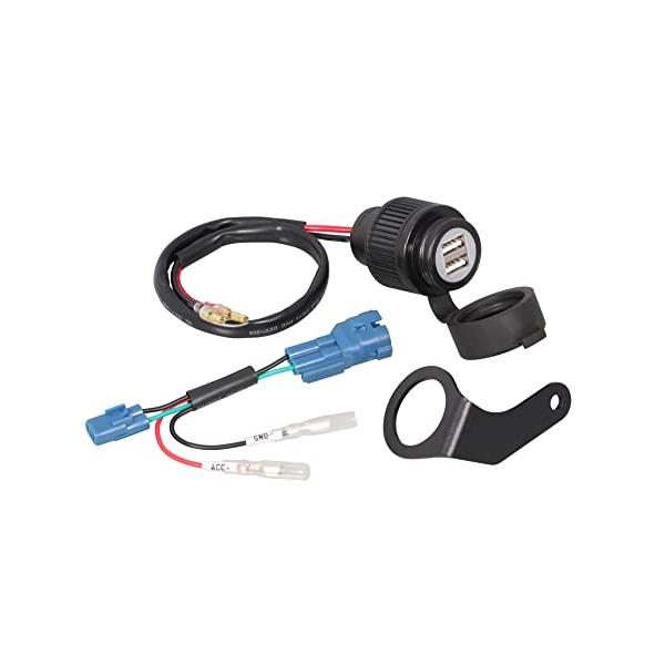 適合車種 ※国内仕様車のみ適合 ダックス125 : JB04全車種/JB06全車種電源取り出し箇所 : ヘッドライトケース内オプションカプラ―USBポート : 1,000mA*2個DC5V最大出力 : 2,000mA(1ポートのみ使用の場合...