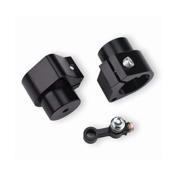 対応する車種：ニンジャ400 (2018-2024) ニンジャ250 (2019-2024)高強度アルミニウム合金素材 A6061−T6 削り出し、カラーアルマイト仕上げハンドル位置：約30mmアップ乗車の快適性を向上させ、長時間の走行によ...