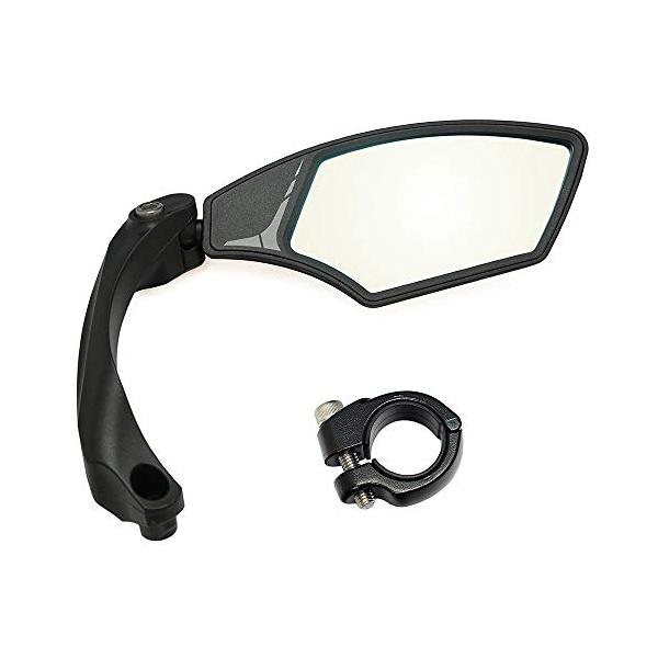 フォールディングバイク・クロスバイクなどに取り付けるミラーです。※各ボルトの締め付け・取付には5mmアーレンキーが必要です。ミラー部はたわみの少ないガラス製ラウンドミラーを採用した高級仕様です。 ミラーは淡いアーバン色になります ミラー部支...