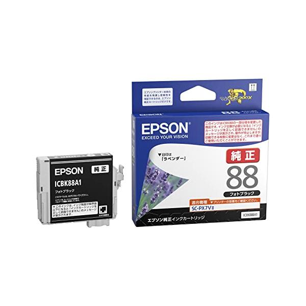 タイプ:純正形状:独立型種類:顔料色:ブラック対応メーカー:エプソンパソコン・周辺機器:PCアクセサリ・サプライ:プリンタアクセサリ