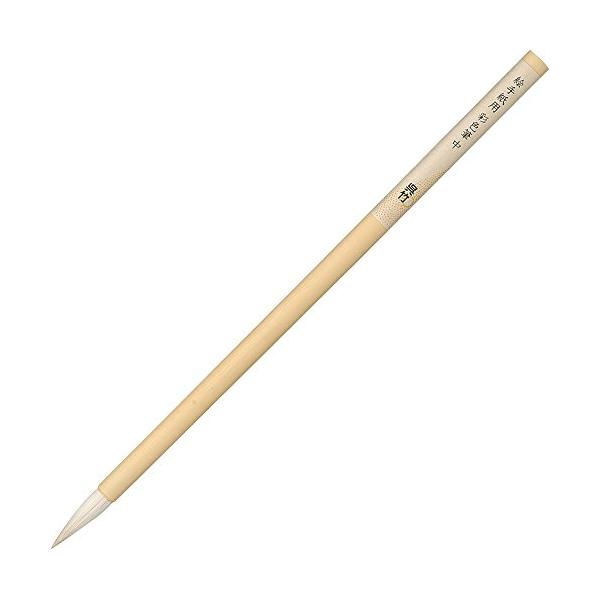 柔らかさと適度なこしがあり、含みのよい彩色・ぼかし用の筆。絵手紙などに最適。 サイズ 7.5*7.5*220mm文房具・オフィス用品:学用品:書道用具:書道筆