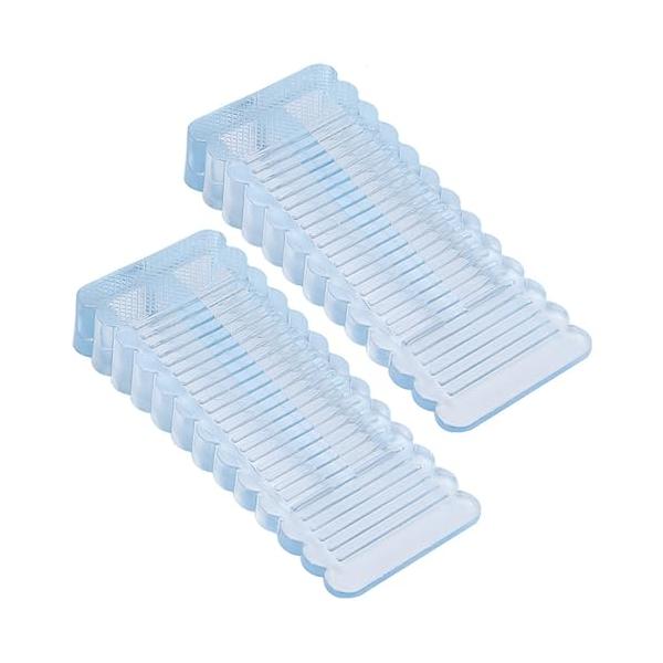 すべてのフロアに最適 ドアストッパーのサイズはL 93mmxW 40mmxH 15mm。ドアストッパーはカーペット、コンクリート、セメント、ビニル、タイル、フェルト、木製床に適用し、強い付着力を持っています。注意：ほとんどのドアに適用されま...