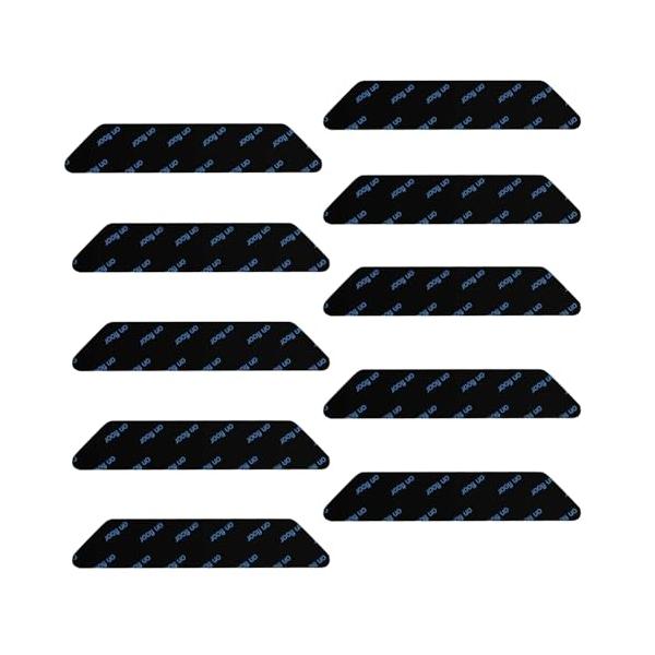 商品内容 台形：25*130mm、10枚入り。用途に合わせて、お好みの形や大きさにハサミで簡単にカットできます。幅広い用途に使用できます。 素材 PU素材を使用，カーペットをしっかりと固定するだけでなく、シートを貼った後に取り外しても床に跡...