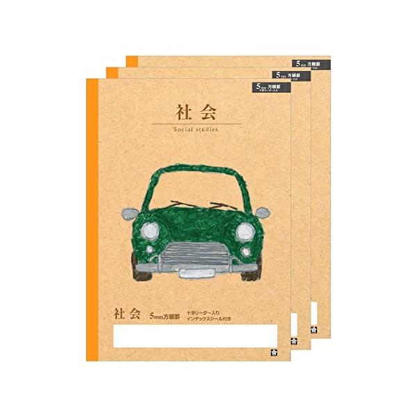 サクラ学習帳 人気イラストレーター米津祐介氏デザインのクレパス画が表紙 罫 5mm方眼罫(十字リーダー入り) 仕様 学用3号(B5判)・30枚 重量 130g／冊 入数 3冊パック文房具・オフィス用品/学習用品/学習帳・練習帳