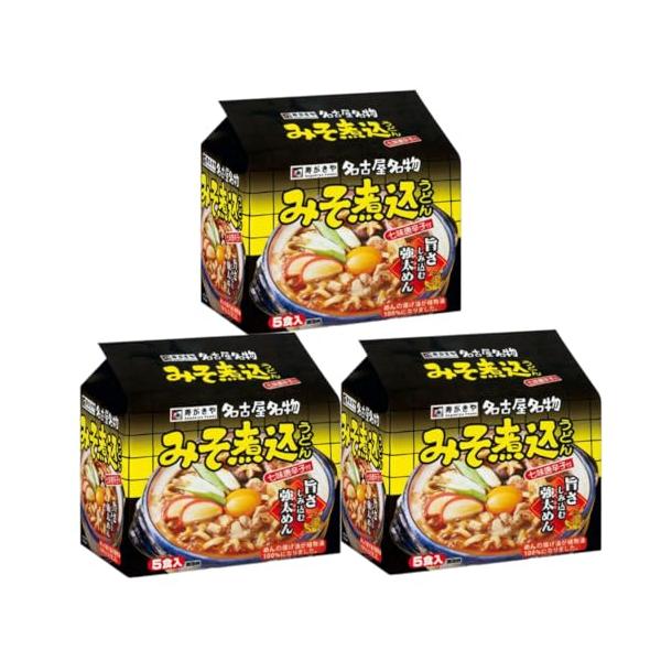 スガキヤ みそ煮込みうどん 味噌煮込みうどん 5食 3セット食品・飲料・お酒/麺類・パスタ/うどん