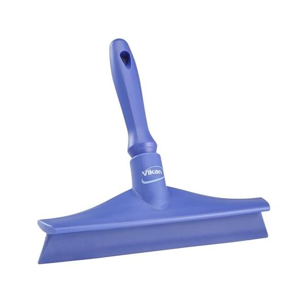 全長*幅(mm):245*210本体重量(g):201材質:ポリプロピレン、 特殊ゴム色:?パープルブランド:キョーワクリーンホーム＆キッチン:掃除用品:スクイジー・ガラスワイパー