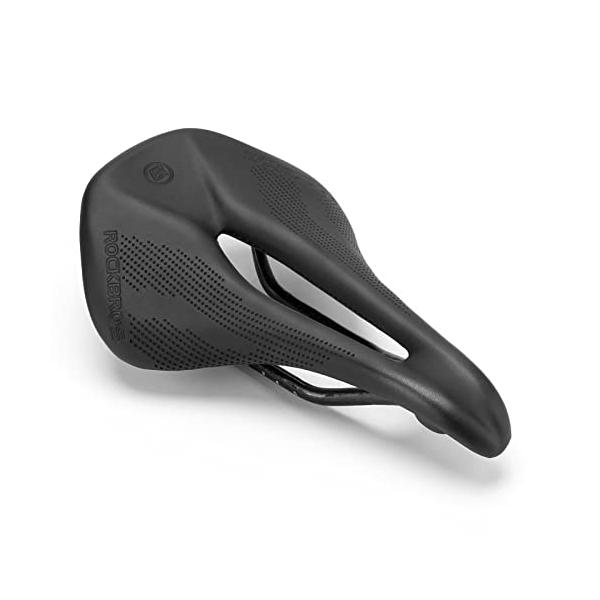 カーボンファイバー素材 超軽量(ナロータイプは約136g、ワイドタイプは約152ｇ)しかも高強度のカーボンファイバーと快適で耐久性のあるマイクロファイバーレザー素材で作られたこれらのサドルは、通常のよりも強力で、ペダリングの力がより伝わりや...