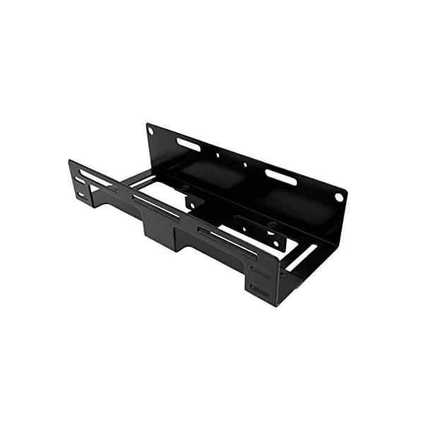 付属品 : 取付ネジ一式・アーム取付ブラケット・ゴムシール・取扱説明書 耐荷重 : 3kg材質 : 鉄 / 板厚 1.6 mm 処理 : 黒色塗装 生産国 : 日本製品寸法 : 横幅212 x 奥行63(可動式) x 高さ50 mm 製品重...