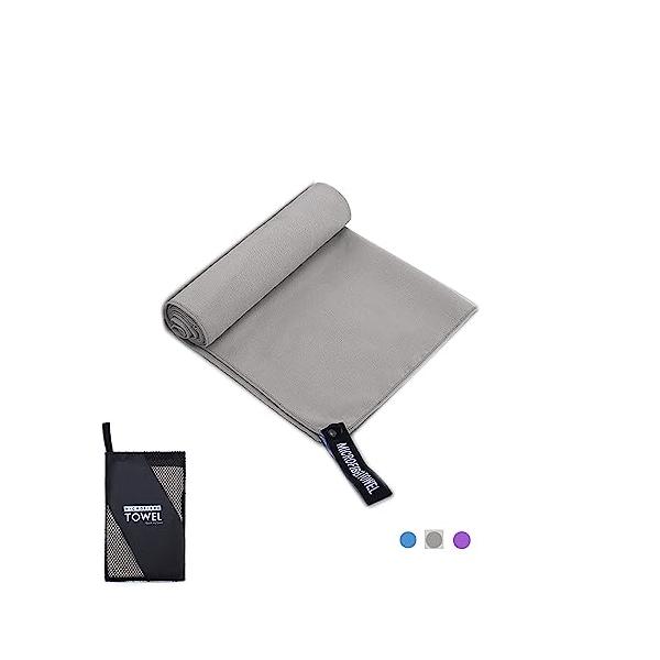 ※ 独立した収納バッグ ：この速乾タオルには3 色ありサイズ: 40*80cm，各タオルには収納ボックスが付いています。あなたがこれを買うとき、好きな色と望むサイズが選ぶことができます.※ 強力な吸水性と速乾性 吸水タオル 通常のタオルより...