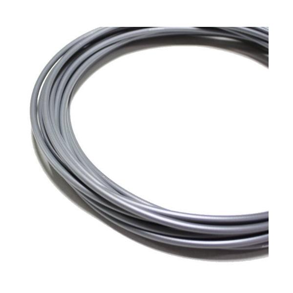 4mm LEX Derailleurサイズ:4mm長さ:7.62m (25Feet)カラー:グレースポーツ＆アウトドア/自転車/自転車パーツ/ブレーキパーツ/ブレーキワイヤー・ケーブル