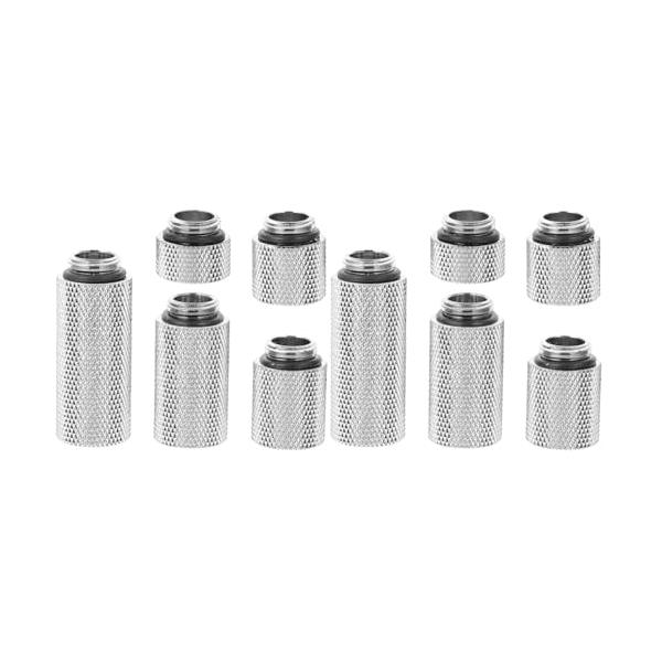 コンピューター水冷用アダプター 古いまたは壊れたエクステンダー を新しいもの、水冷用のパススルー と交換します。 水冷アクセサリ シャーシまたは水タンクの内部および外部ジョイント、パススルー継手コネクタを接続するために使用できます。 コンピ...