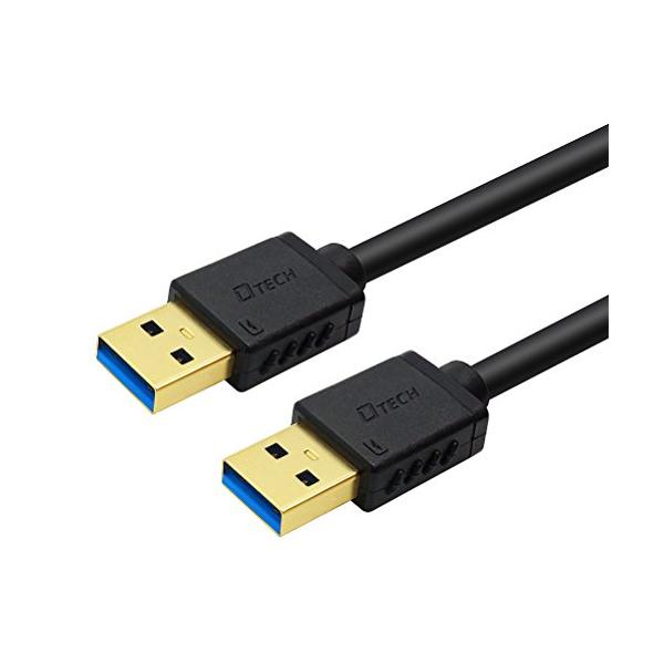 「タイプAオス- タイプAオス」：USB3.0コネクタの周辺機器ハードドライブ、エンクロージャ、プリンタ、モデム、カメラと、パソコン、プリンターやなどの機器を接続するケーブルです。「超高速転送」： USB3.0対応です。データ転送速度は最大...