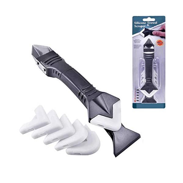 商品詳細 商品内容：コーキングはがし1個、ヘラ5個、コーキングはがしサイズ：19cm 使いやすさ ：ステンレス鋼のスクレーパーは頑固な古い接着剤を取り除き、シリコンこては表面の凹凸やへこみを取り除きます。これは、シーリングラインやコーキング...