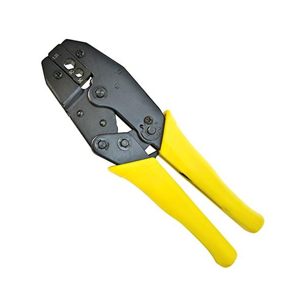 BNCコネクタをアンテナケーブル 同軸ケーブル に取付けするための工具です。適合ケーブル：3C-2V　,　5C-FBピン圧着部 圧着部A 内径：1.25mm　,　5C用スリーブ圧着部 圧着部B 内径：7.55mm　,　3C用スリーブ圧着部 ...