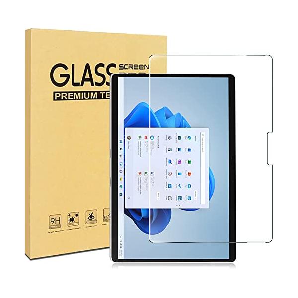 対応機種 For Surface go 3 10.5 インチ 用の強化ガラスフィルム ガラス素材 上級ガラス素材を使用。厚さ0.3mm、硬度9Hの傷がつきにくい強化ガラス。 「2.5D」ラエンドエッジ加工されますのて手に持つ時はガラスエッジ...