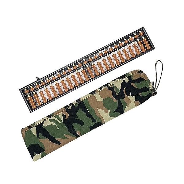 ケース付き スタンダードな23桁のそろばんです。オリジナルそろばんケース付きで、持ち運びや保管に便利  シンプルな飽きのこないデザインです。ループ付きなのでケースを引っ掛けておくこともできます。ケース内部はポリエステル地で、ホコリやキズから...