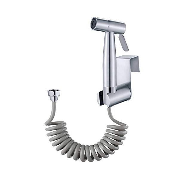 1. セット内容 本セットはポータブルなスプレーガン、1.5メートルのホースと壁設置支柱を含有します。2. 材質優良 バスルームのシャワーヘッドはステンレスと銅で作られており、耐久性のあるブラシ仕上げの表面は耐久性があり、傷、腐食、変色に耐...