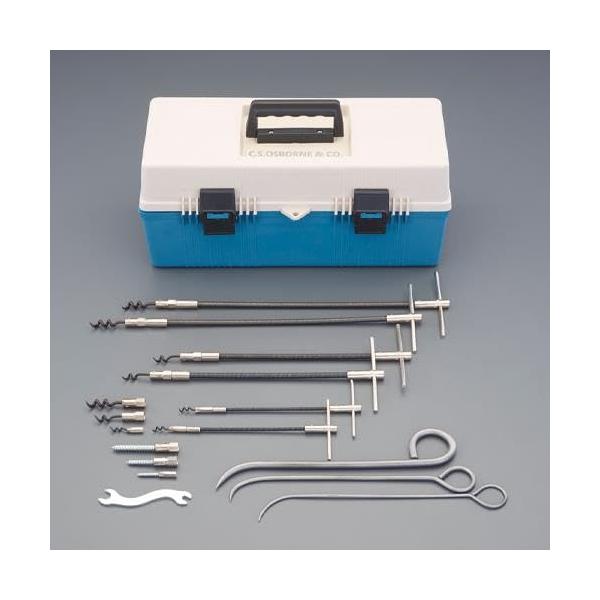 総重量:1.14kgケースサイズ:320(W)*135(D)*135(H)mm〈セット内容)17点セット・EA566AG-21フレキシブルパッキングフック(小)(2本)、・EA566AG-22フレキシブルパッキングフック(中)(2本)、・E...