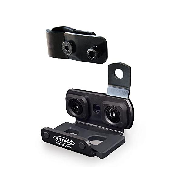 ユニバーサル:オートバイのディスクロックに有効な万能トランスポートブラケット。Artago 30X14と30X10。 K402 はチューブやネジに取り付けられ、安全で実用的なブレーキディスクロックを運ぶことができます。万能: このトランスポ...