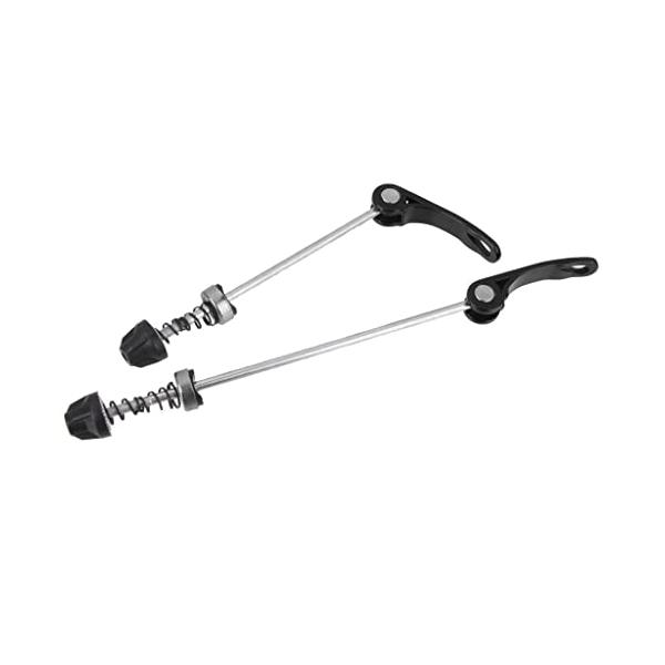 F Fityle  ノーブランド 品 自転車 クイック リリースレバー ハブ串 サイクリング ホイール 串 パーツ ブラックスポーツ&amp;アウトドア/自転車/自転車パーツ/ハブパーツ・ハブアクセサリー
