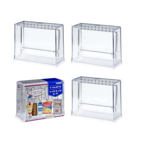 グッズの大きさに合わせてパーツの位置を調節してください突起部分にボールチェーンを引っ掛けてチェーンの長さを調整してください製品を積み重ねて使用できます サイズ 約11.9*5.3*高さ9.3*ホビー/コレクターアイテム/収納・ディスプレイ/...