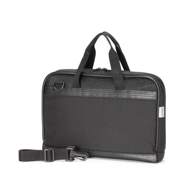 究極のシンプルデザイン書道セット前面上部には通気性のあるメッシュ素材を使用。 サイズ(約) 幅35cm*奥行5cm*高さ22cm  重量(約) 1160g セット内容 筆(太・細2本組)/墨液/軽量硯(樹脂)/下敷/中皿/半紙ファイル/水差...