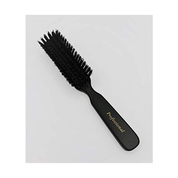 ヘアケアセットブラシ　天然毛　天然木製天然毛のヘアブラシはパチパチ静電気が発生しにくいのでブラッシングに最適です。ハンドル部分は天然木を使用していますので軽く天然木特有の フィット感があります。髪を整えるセット用としても使い勝手が良い山だし...