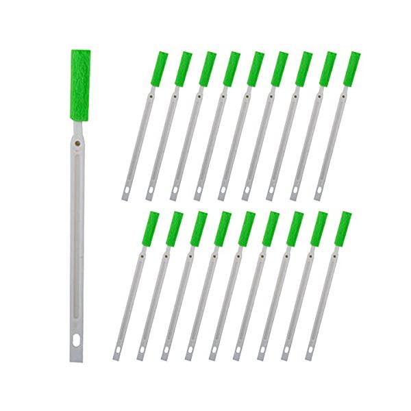 面倒で諦めていた隙間掃除。すきまブラシなら気づいたときにサッと効率的に汚れを落とすことができるので、いつもきれいなお部屋をキープできます。窓枠やエアコン、キーボードの隙間のほかフローリングの溝や冷蔵庫の中、玄関タイルの溝の掃除まで、狙った汚...