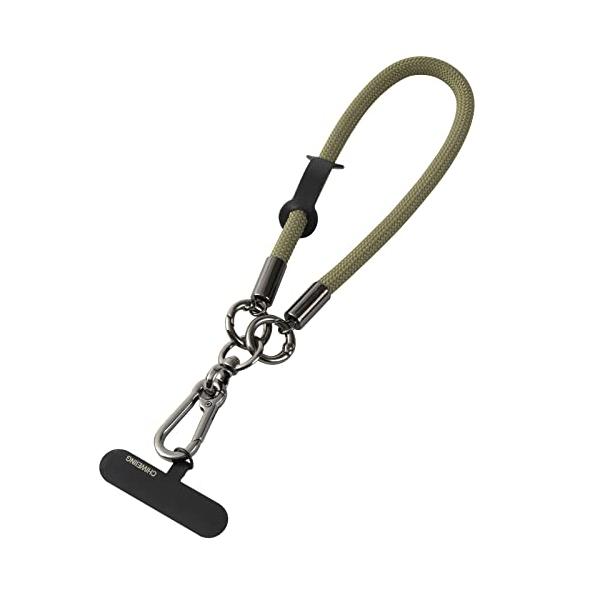 優れた素材 傘に使われている紐 パラコード は、とても丈夫でしなやかです。また、ナイロン素材を使用しているため、肌に優しく汚れにくい素材です。家電＆カメラ:携帯電話・スマートフォン