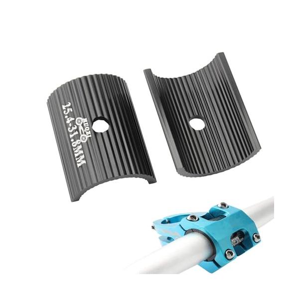 仕様 バイクステムシムアダプターｘ2 サイズ：全長41mm、厚さ3mm、内径25.4mm、外径31.8mm。直径25.4から31.8mmに変換するために使用されます。 素材 アルミニウム合金。高品質のアルミニウム合金から鍛造され、優れた高強...