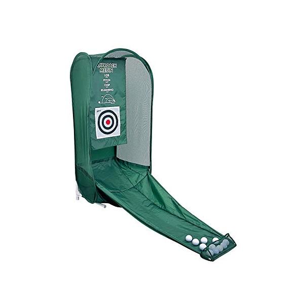 本商品はアプローチの繰り返し練習が気軽にできるので、理想のインパクトが楽しみながら覚えられます。また付属の的に付け替えることにより、アプローチの種類(打ち出しの高さ)が確認できます。使用後は折りたたんでコンパクトに収納することができます。サ...