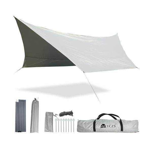 3000ｍｍ耐水圧＆雨漏りを防ぐシーム加工 遮光性、耐水性に優れ、市場品質をはるかに超えることを目指すために、耐水圧値が3000ｍｍに達しました。更にテントの六隅とトップを問わず全ての縫い目には雨漏りを防ぐシーム加工を施しました、隙間からの...