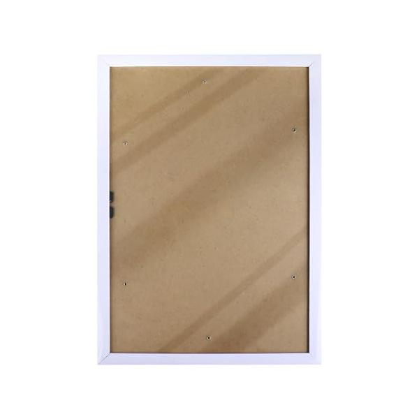 MISITU マイクロ1000ピースジグソーパズル全対応します、マイクロパズル専用フレームになります。対応サイズ：26 * 38 cmパズルの色が綺麗に映す高い透明度が持つカバー、多数なパズルスタイルに似合う質感があるホワイトフレームデザイ...