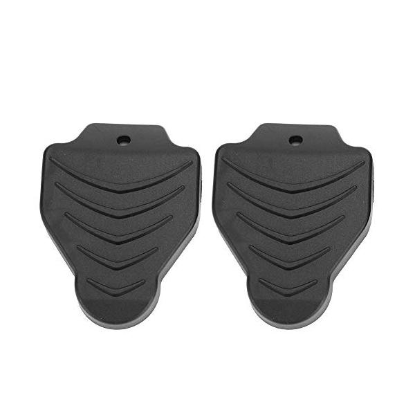 VGEBY1 クリートカバー ロードバイク自転車クリートセット バイククリートカバー 高互換性 軽量 滑り止め 頑丈 摩耗を減らす ブラック (H-KEO)スポーツ＆アウトドア/自転車/自転車パーツ/クリート・ペダルアクセサリー