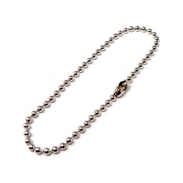 サイズ：Φ1.5mm(ボール部分)*12cm 個々で長さの違いがあります。 材質：合金　　コネクタ付き土日祝は休日のため発送できません。DIY・工具・ガーデン/建築金物/チェーン/ボールチェーン