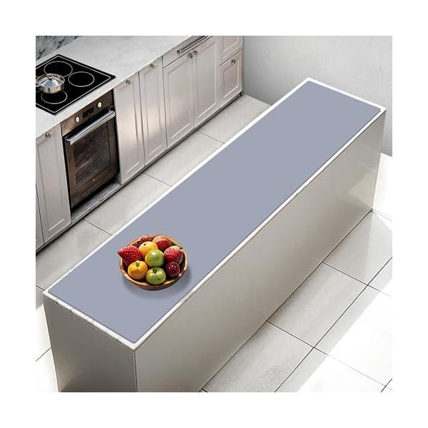 大判サイズで広範囲をカバー Aechyのシリコンマットは200*50cmの大判サイズで、キッチンカウンターやダイニングテーブル、作業台、DIYデスクなどを広範囲に保護します。傷・汚れ・熱・衝撃から守るので、調理や作業時に最適です。さらに、柔...