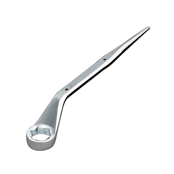 ・二面幅寸法：30mm・32mm・36mm・穴角度：[30/32mm] ６角 [36mm] 12角・シノ形状：ストレート・グリップ形状：八角・カラー：シルバーDIY・工具・ガーデン:作業工具:駆動工具:レンチ:メガネレンチ