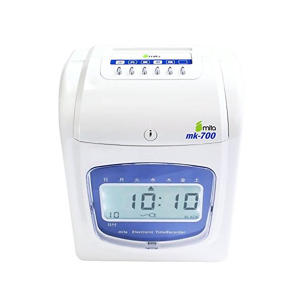 * 安心設計 * 不正防止 カバー開閉鍵付き * 改ざん目的など故意の時間変更や設定の変更を防止可能* 自動欄移動 * 出勤や退出の印字欄を自動で切り替え * 重ね打ち防止*６欄印字・２色印字 * 1日6打刻の印字が可能 * 休憩時や外出時...