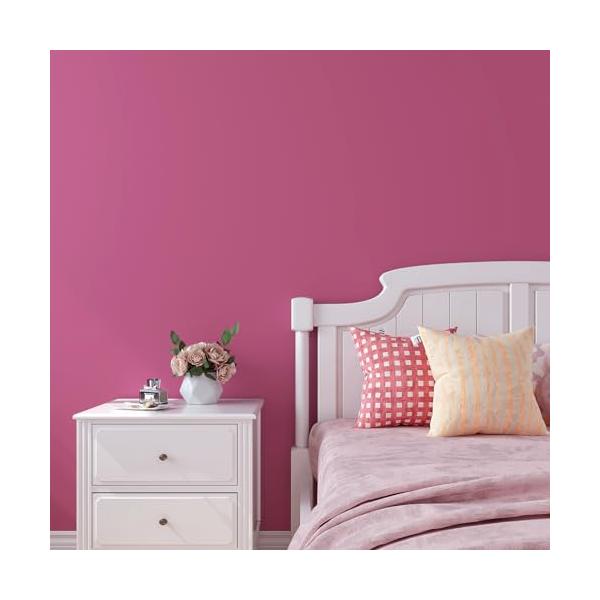 商品仕様 サイズ：40 cmx2 m スタイル：シンプル・簡約・無地　カラー：ローズレッド　材質：PVC(ポリ塩化ビニル 　カッティングステッカーの表面は優れたPVCの材質を採用されて、防水性があると無地でパタン付かなくて、退色しにくくて、...