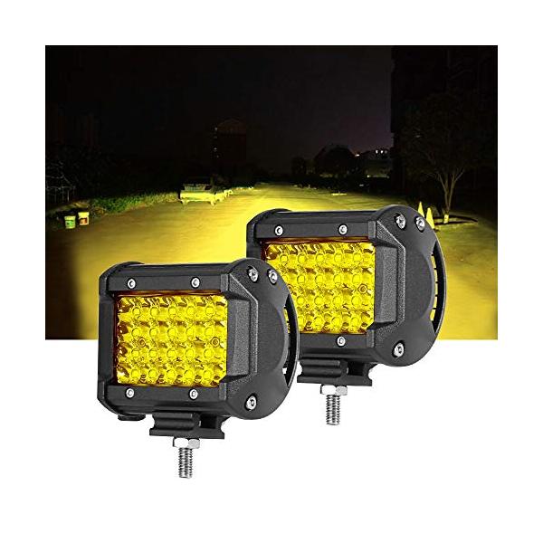 * 商品の説明 製品サイズ：11x9.0x6.0CM、消費電力:72W 高輝度LEDチップ3w型LED x 24pcs 、色温度：6000ｋ、動作電圧：DC10-30v 12v、24v兼用 * 高性能 防水 . 防塵 . 耐衝撃 アルミ基板...