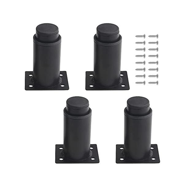 色：ブラックサイズ：3’’/80mm-4.7’’/120mm* 厚い材料  高品質の肥厚鋼で作られた調整可能な家具の脚は、表面が明るい、高強度であるために焼いたラッカー処理であり、耐久性と頑丈である。* 取り付け簡単 調整可能なキャビネット...