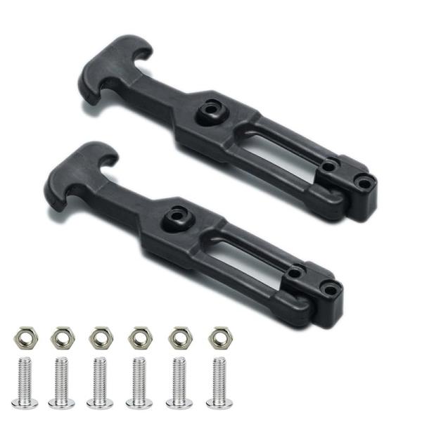 パッケージ - 私達のパッケージは2個のロッチを含んでいます。振動を減らすために良質のエラストマーで作られたTハンドルラッチボディは、プレプレッシングを適用します材料: 柔軟なゴムおよびナイロンホビー/手芸・画材/裁縫材料/バックル