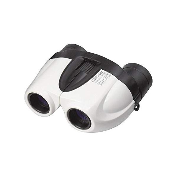 10倍から30倍まで自在にズーム  見たいものに合わせて倍率を10倍*30倍に変えられるズーム式双眼鏡です。まずは低倍率 10倍 で広い範囲からターゲットを探し、レバーを操作してグッとアップ 30倍 で細部を見る、といった使い方が可能です。...