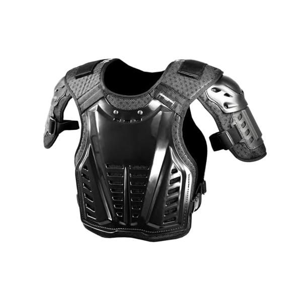 フリーサイズカラー:ブラック材質:合成樹脂・ウレタン・ゴムモトクロス使用にも適する教習所向けに開発したチェストガード車＆バイク