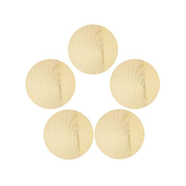 天然木スライスチップ  硬くて丈夫で艶が良いアカマツを丁寧に加工し、滑らかに仕上げた軽量な木製スライスです。＊天然素材のため、1枚1枚の木目が異なります。 4種類のセット内容  サイズと個数のバランスを整えたパッケージとなっております。お子...