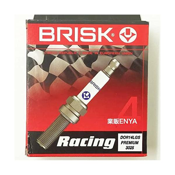 商品説明 新品未使用 BRISK DOR14LGS (１本)  プラグサイズ  ・ネジ径14mm ・リーチ19mm ・プラグレンチサイズ16mm  形状 ターミナル一体式 NGK互換 B6ES、B7ES、B8ES、BP6ES、BP7ES、B...