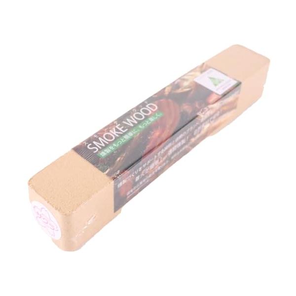 燻煙材容量 : 220g常温で1本あたり約4時間煙を出し続けます。ただし種類や使用条件によって燃焼時間は前後します。サクラ一番一般的で、香りは強いので豚肉やマトンなどくせのある素材に適しています。スポーツ＆アウトドア:アウトドア